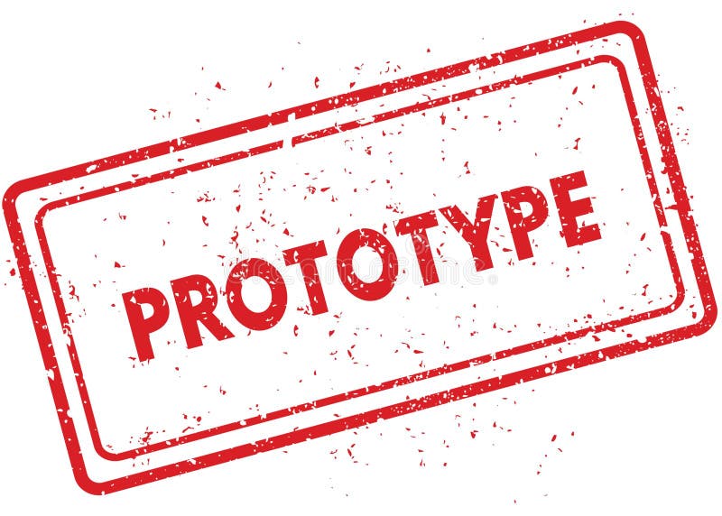 Prototype rubber stamp stock illustration. Illustration of machines ...