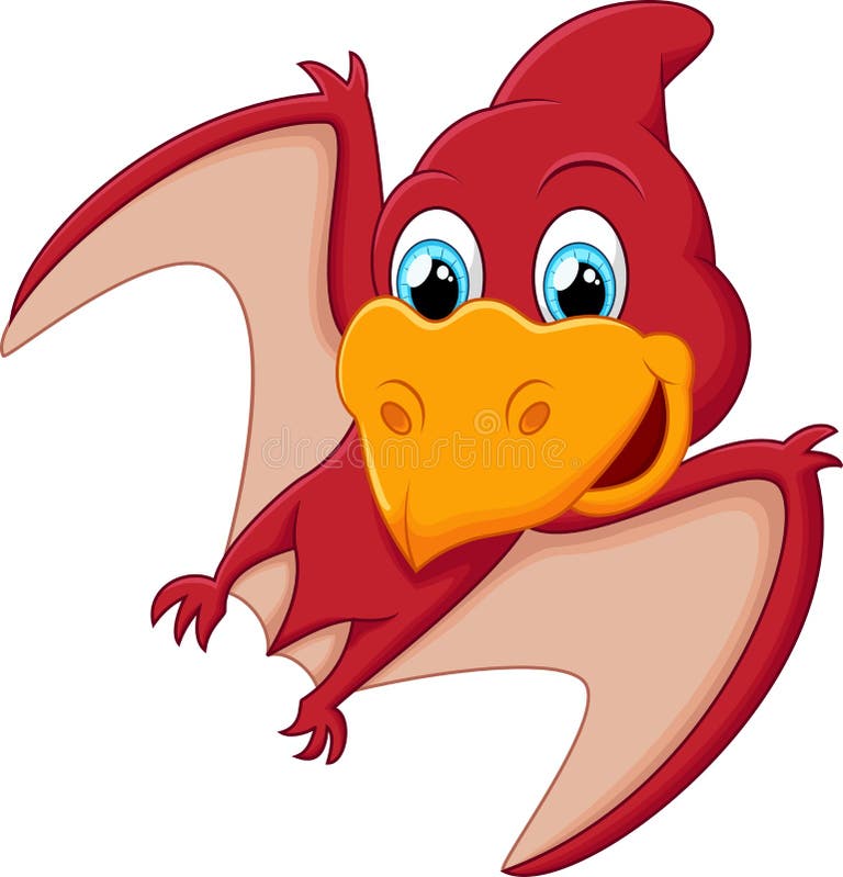 Pterodactyl Cartoon Stock Illustrations 4954 Pterodactyl Cartoon Stock Illustrations Vectors