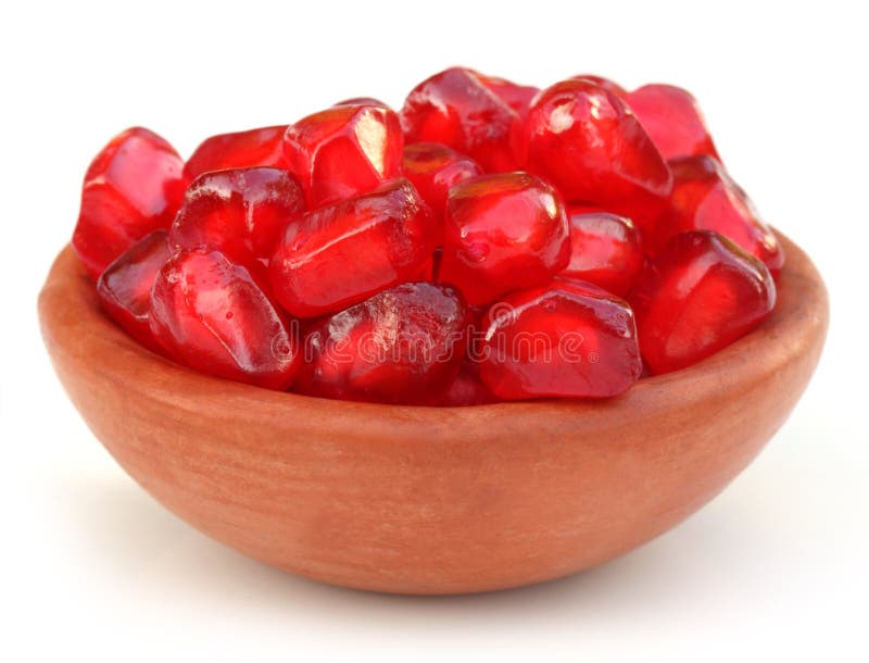 Red Pulp of pomegranate stock image. Image of organic - 33453875