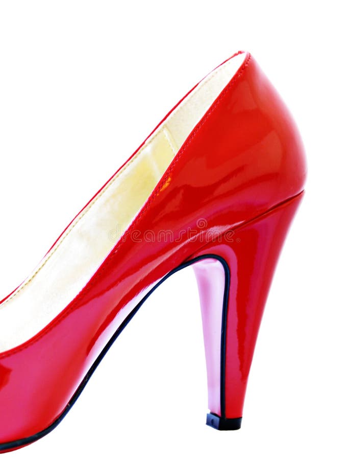 Red Pump stock image. Image of heels, ladies, color, curve - 2759645