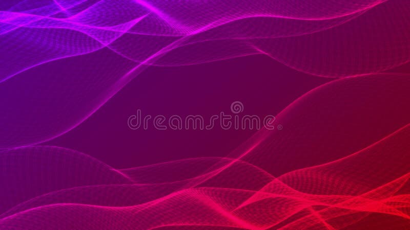 Red Purple Abstract Background with Moving Grid. Animation of Abstract ...