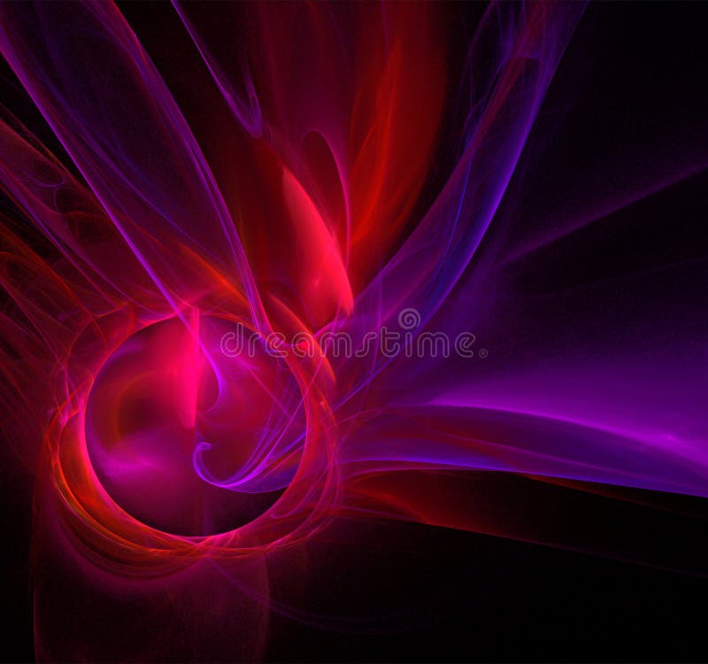 Red Purple Abstract Pattern on a Black Background, Wallpaper Stock ...