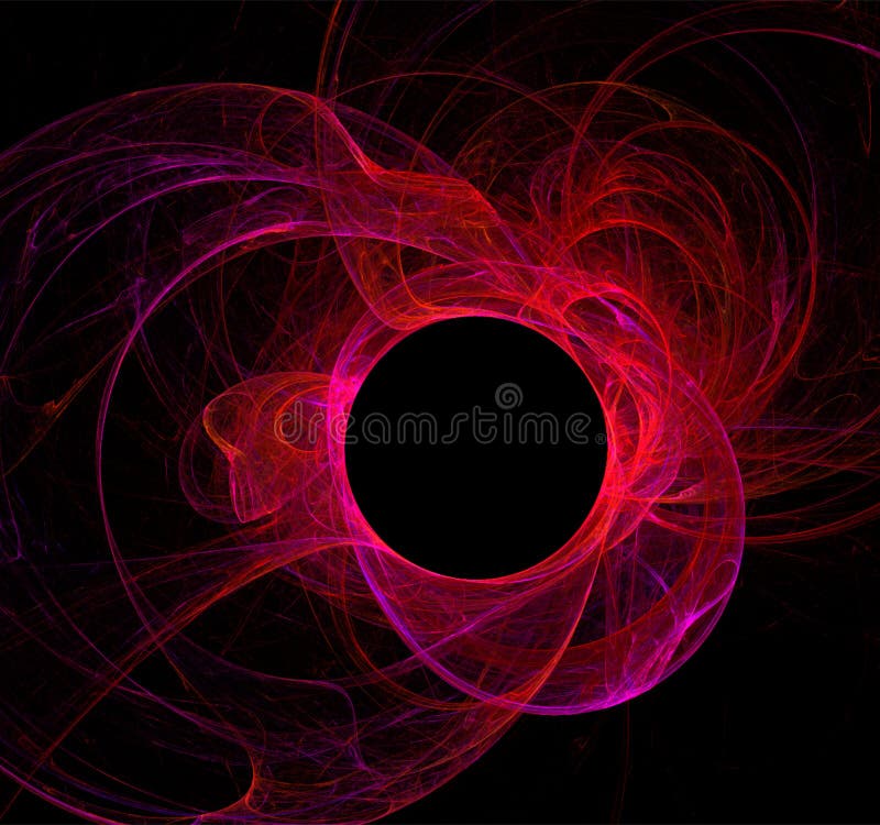 Red Purple Abstract Pattern on a Black Background, Wallpaper Stock ...