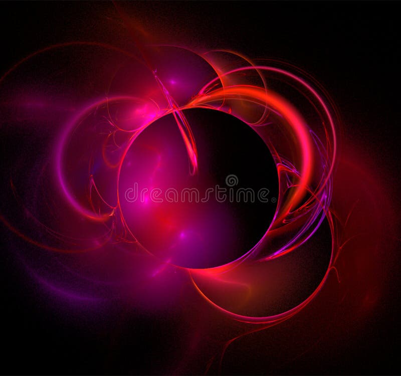 Red Purple Abstract Pattern on a Black Background, Wallpaper Stock ...
