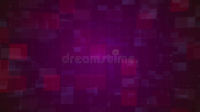 Digital Purple Background with Light Animation. Loop Pink Background ...