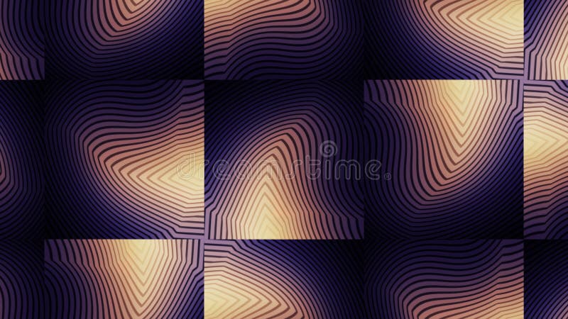 Red and Purple Patterns. Motion.Large Floating Lines on Squares ...