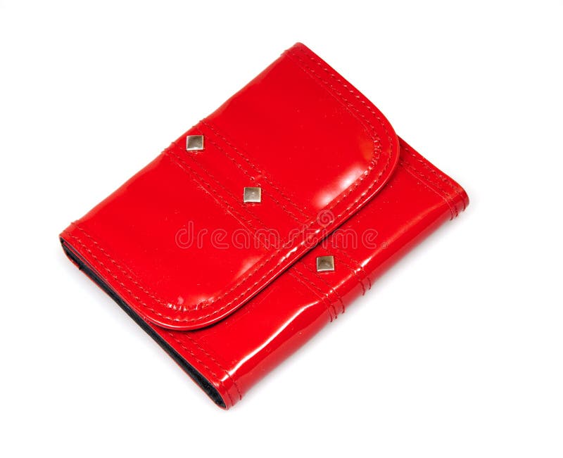 Red purse stock photo. Image of elegance, finance, spend - 13818526