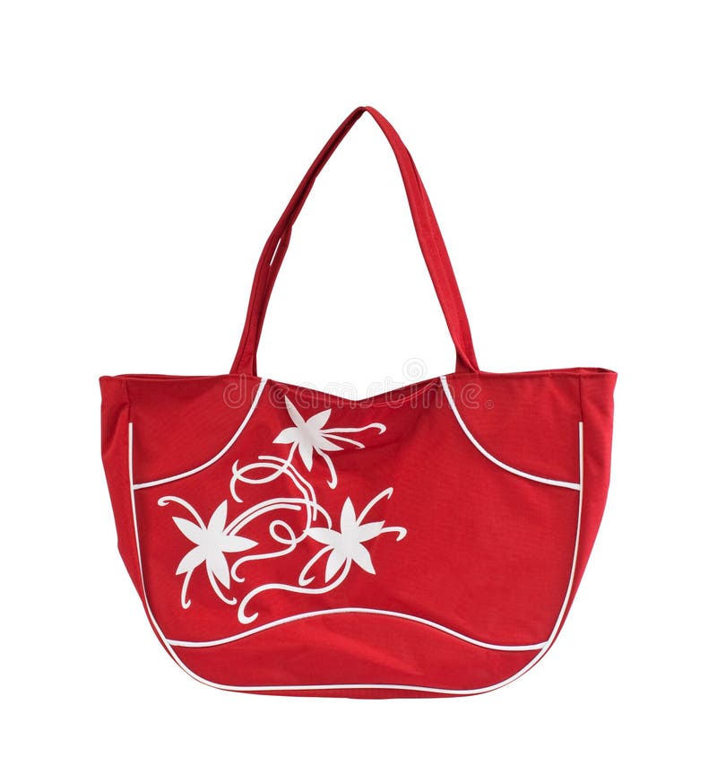 Red and black handbag stock photo. Image of glamour, fancy - 12636276