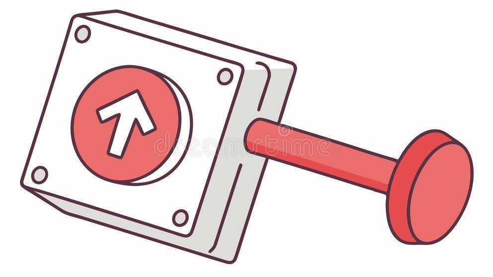 Red Push Arrow Stock Illustrations – 5,078 Red Push Arrow Stock ...