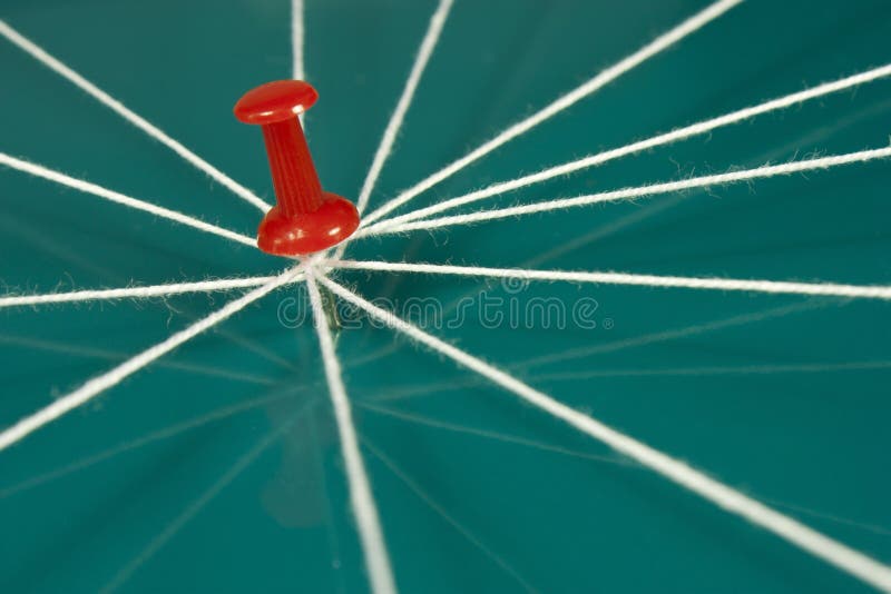 Red push pins stock photo. Image of cotton, thread, spike - 35392578