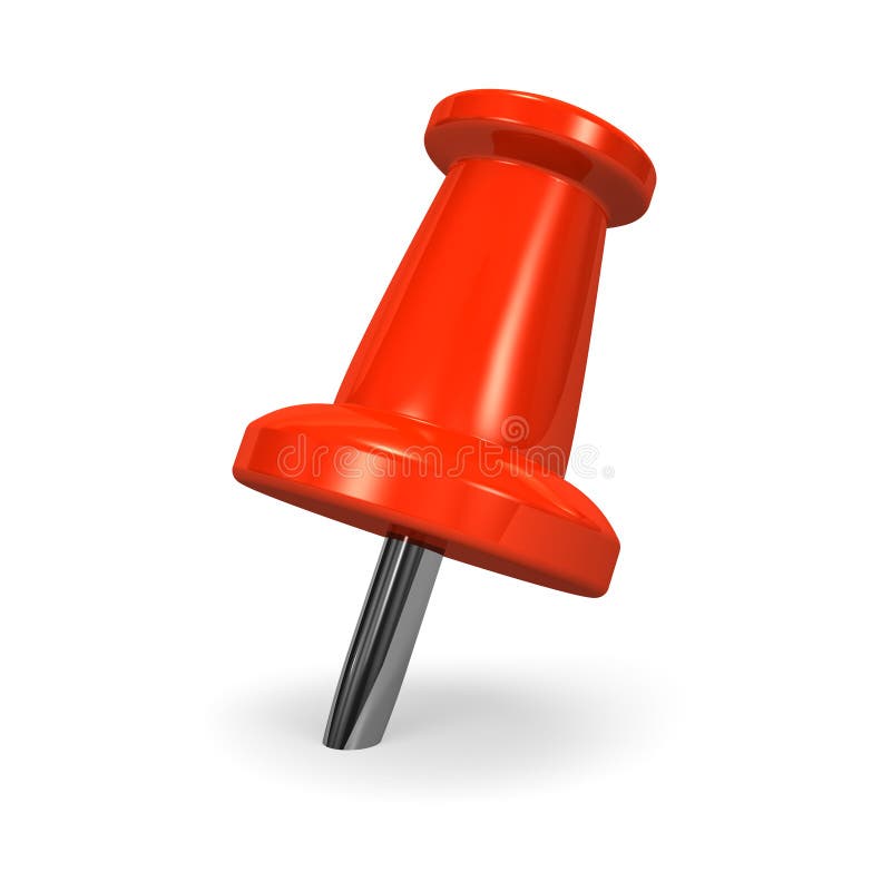 Red Pushpin 3d Image Stock Illustrations – 1,219 Red Pushpin 3d Image ...