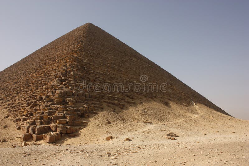 Red Pyramid stock image. Image of desert, dahshur, egypt - 14476801