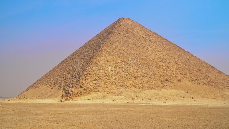 The Red Pyramid is the Largest Pyramid of King Sneferu at Dahshur ...