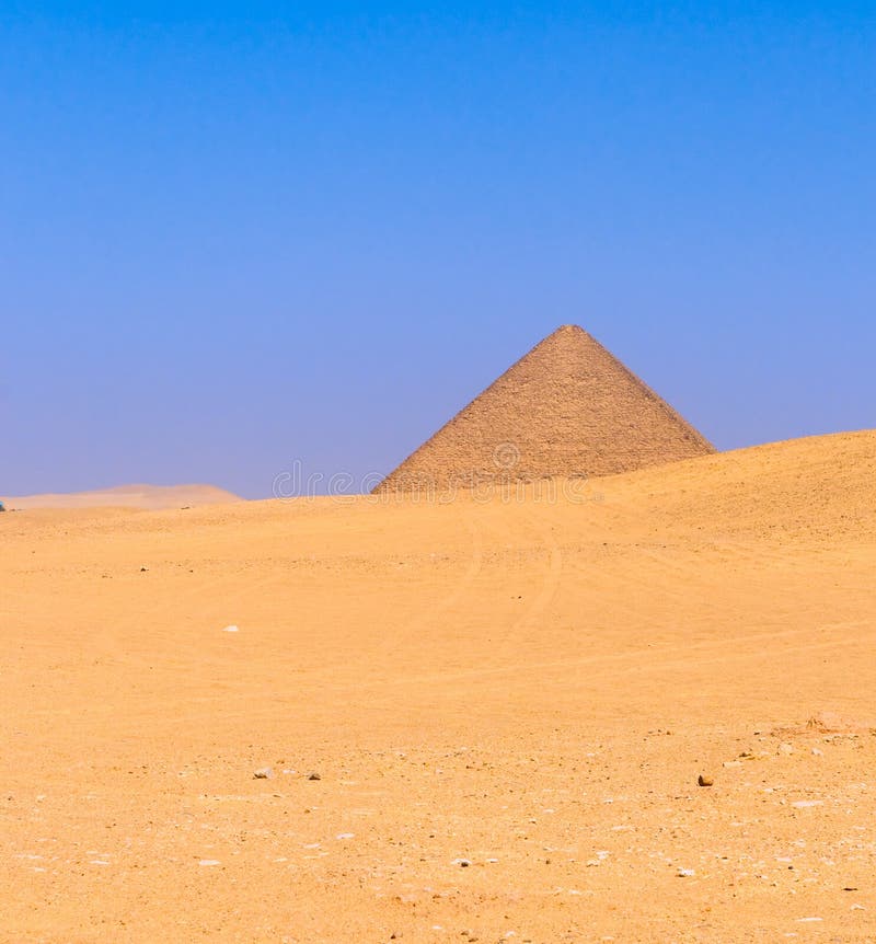 Red Pyramid stock photo. Image of giza, miracle, egyptian - 438338