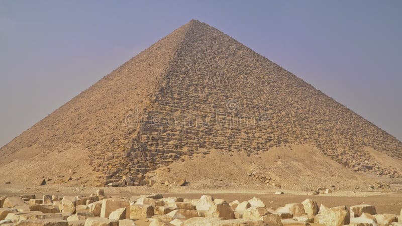 The Red Pyramid is the Largest Pyramid of King Sneferu at Dahshur ...