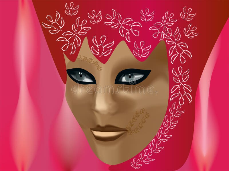 Red queen stock vector. Illustration of carnival, phosphorescence - 5440557