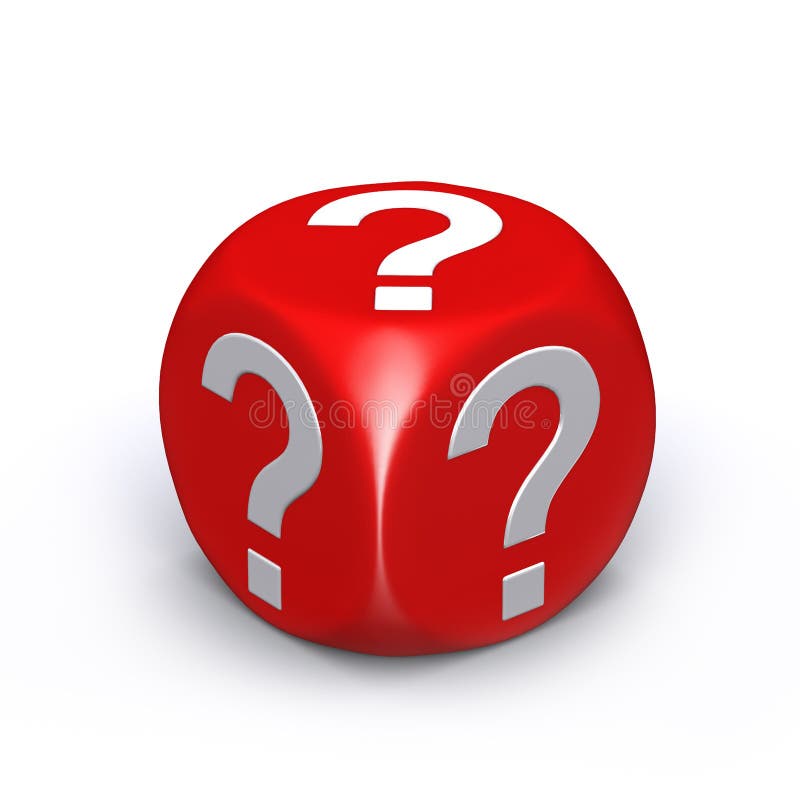 Dice help icon stock vector. Illustration of white, service - 15512610