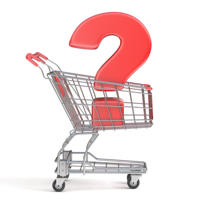 Question Shopping Trolley Stock Illustrations – 68 Question Shopping ...