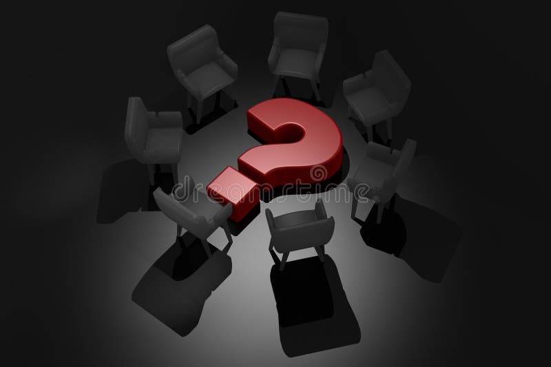 Chairs Question Mark Stock Illustrations – 134 Chairs Question Mark ...