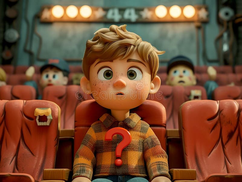 Red Question Mark with Small Puppet People Stock Illustration ...