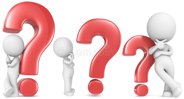 Red Questionmark. stock illustration. Illustration of dude - 32723954