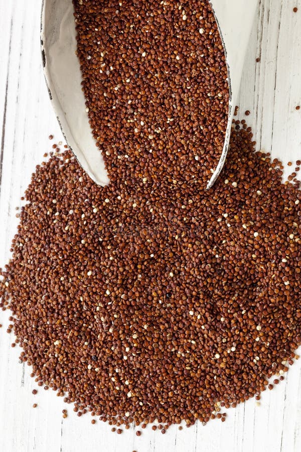 Red Quinoa stock image. Image of heap, spilled, glutenfree - 29252981