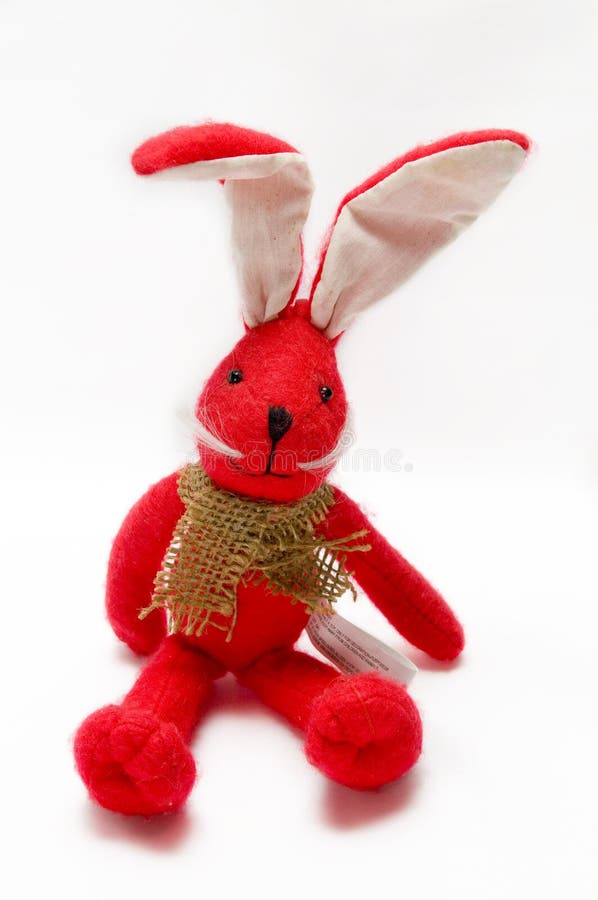 Red rabbit stock photo. Image of background, young, cutout - 13685038