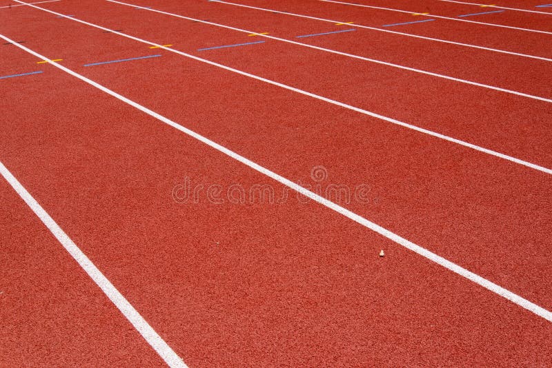 Red race for running stock photo. Image of jogging, empty - 34986122