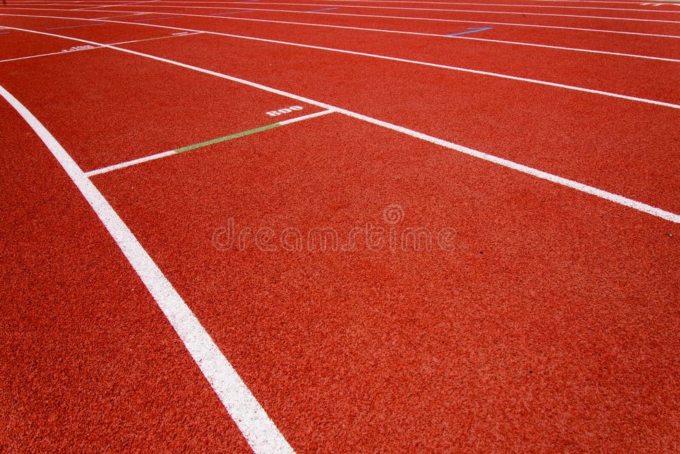 Red race for running stock photo. Image of business, field - 34986892