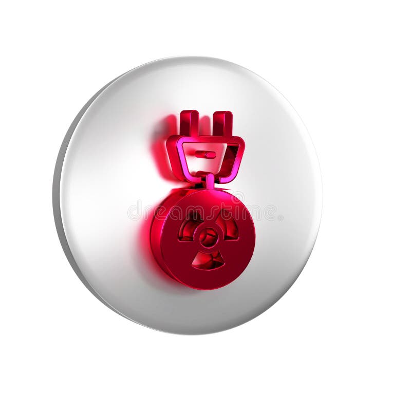 Set Nuclear Energy Battery, Radioactive Waste in Barrel, Shield ...