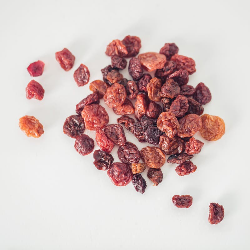 Red Raisins stock photo. Image of raisin, isolated, horizontal - 34851156