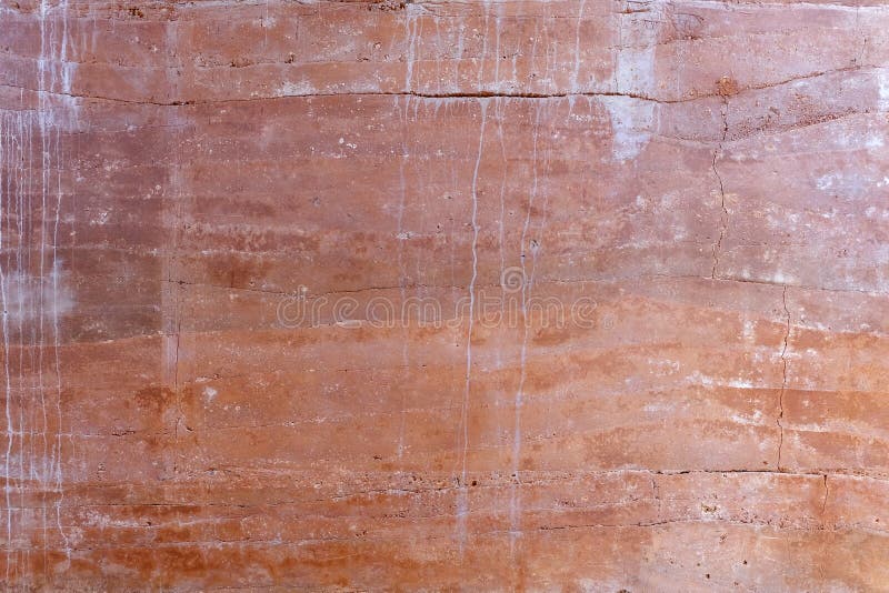 Rammed Earth Wall Material Texture Stock Image - Image of rammed ...