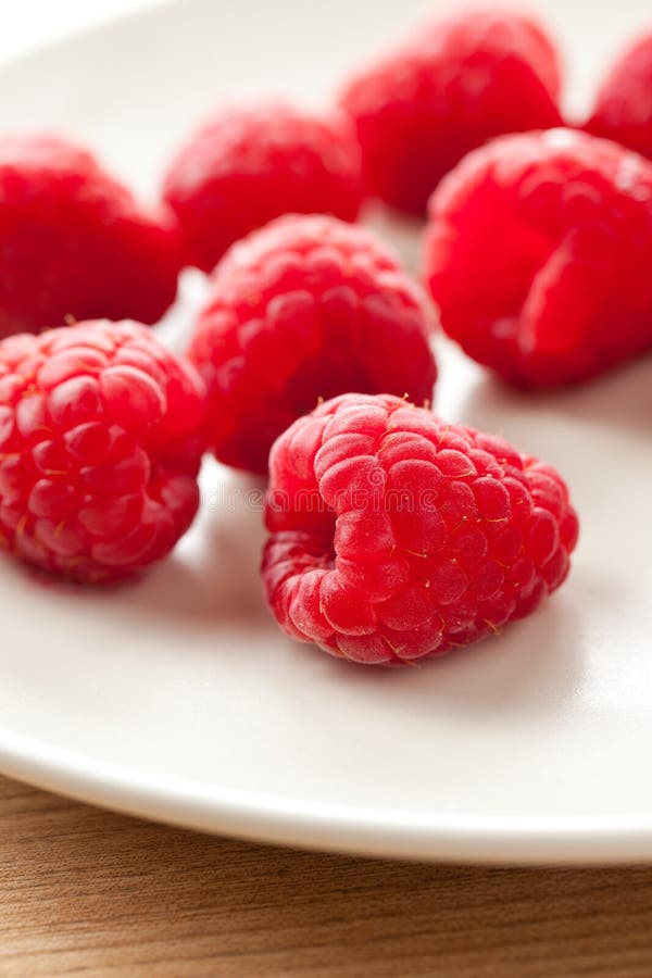 Red raspberry stock image. Image of food, desert, garden - 15227687