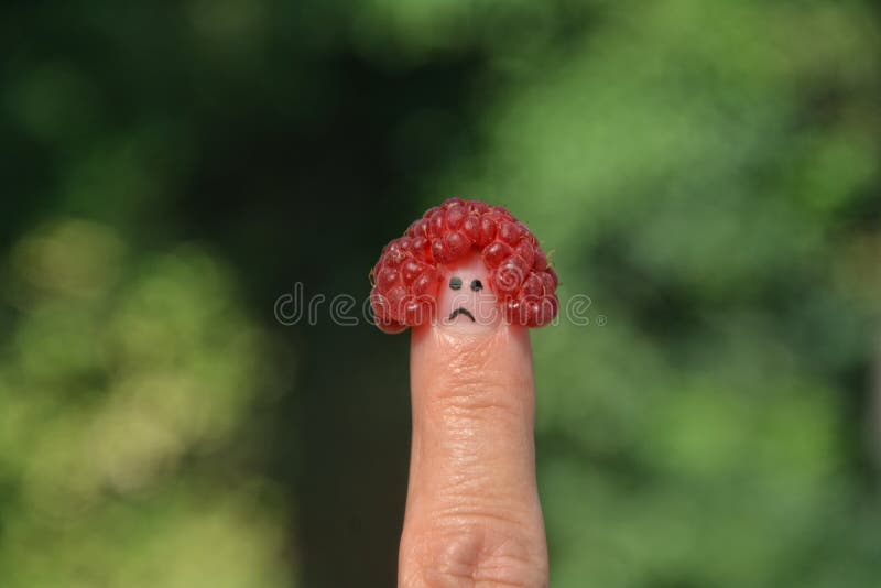 Red Raspberry Thumb Sad Face Stock Photos - Free & Royalty-Free Stock ...
