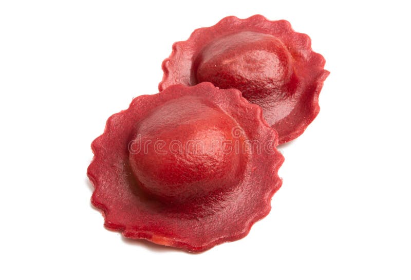 Red ravioli stock image. Image of healthy, tasty, cooking - 143065321