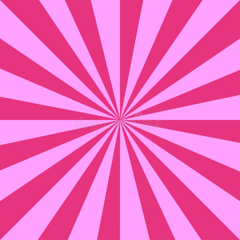 Red Rays Background for Banner Design. Starburst Cartoon Style. Vector ...