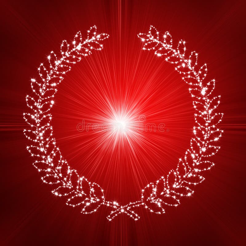 Gold Seal with Rays stock vector. Illustration of scalloped - 6737481