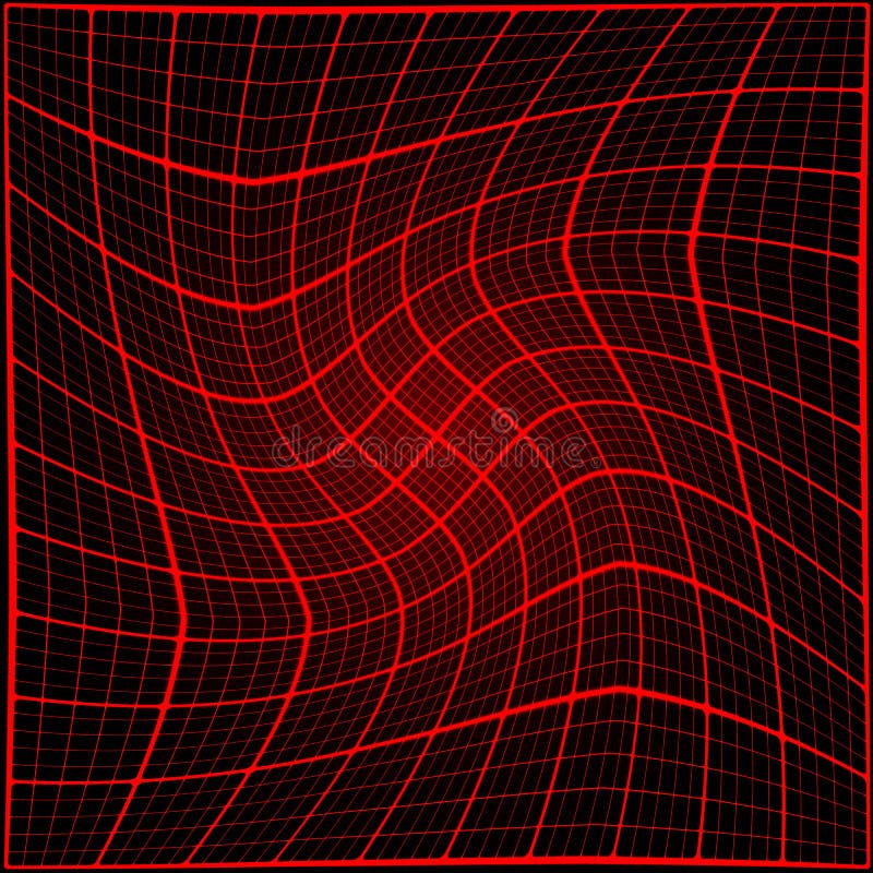 Red rays light 3D mosaic. stock vector. Illustration of abstract - 44151774