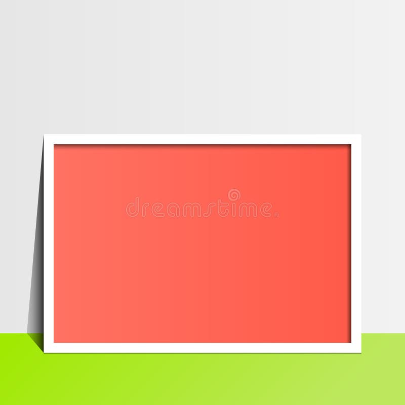 White Empty Room Background Stock Illustration - Illustration of ...