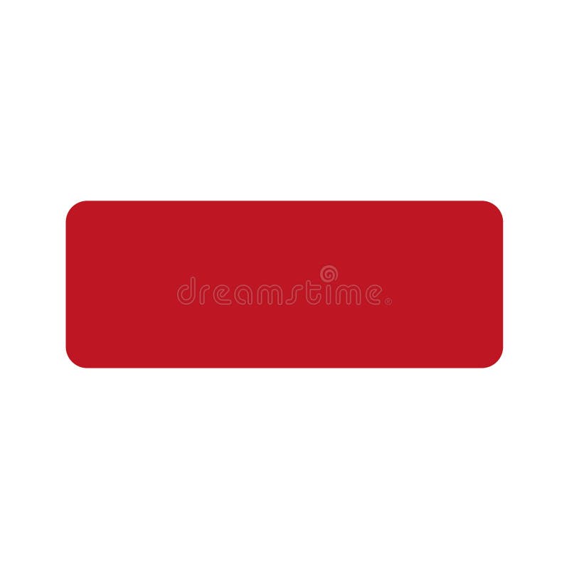 Red Rectangle. Vector Illustration. EPS 10 Stock Vector - Illustration ...