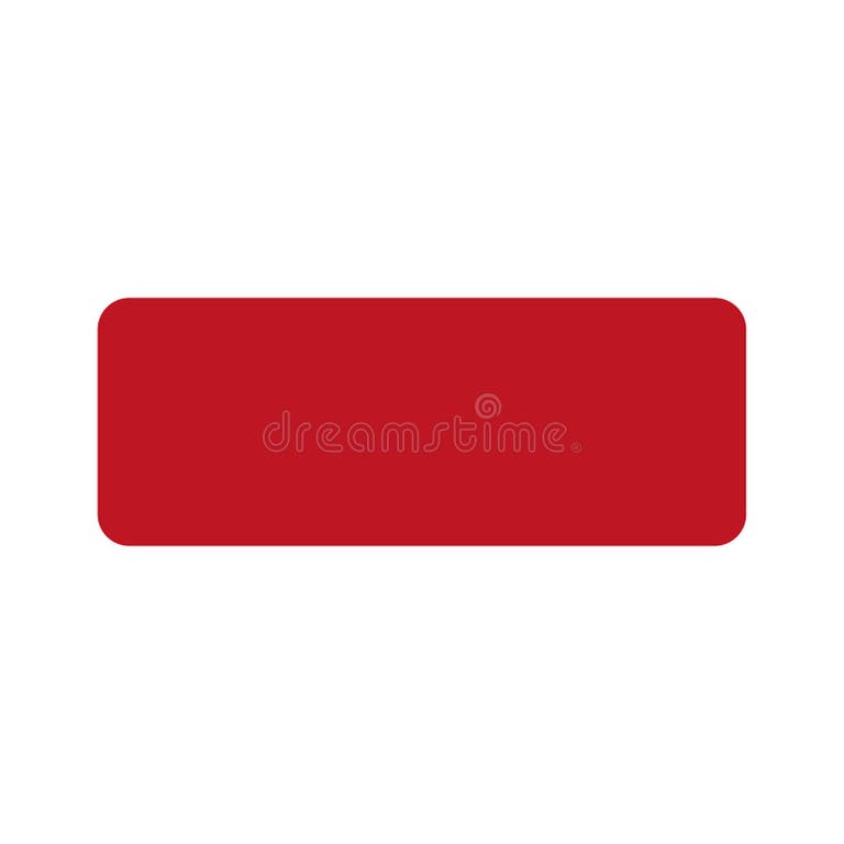 Red Rectangle. Vector Illustration. EPS 10 Stock Vector - Illustration ...
