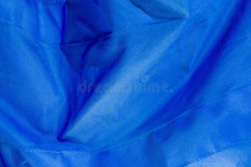 Blue Reflective Fabric Texture or Background Stock Image - Image of ...