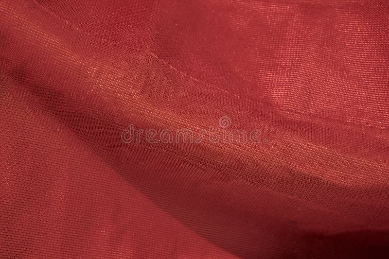 Red Reflective Fabric Texture or Background Stock Image - Image of ...