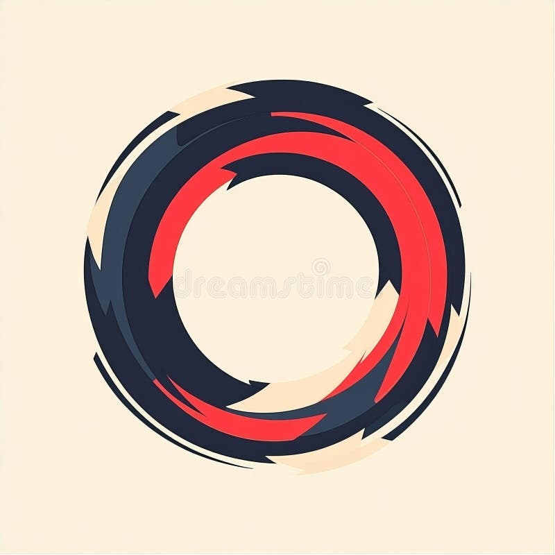 The Red Refresh Icon Represents Synchronization, Updates, Data Transfer ...