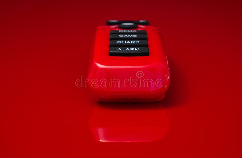 Red remote control stock photo. Image of communication - 61866376