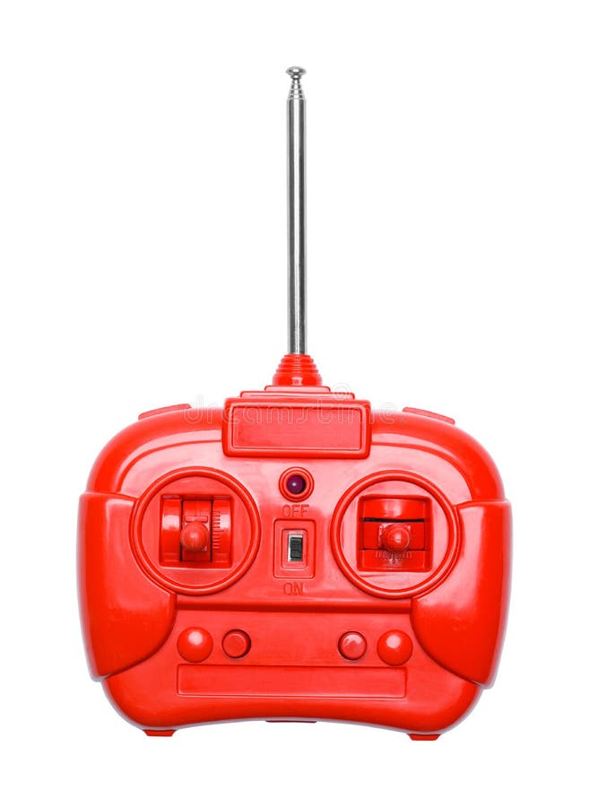Red Remote Control stock image. Image of wireless, isolated - 108542533