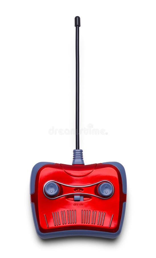 Red Remote Controller stock photo. Image of piloting - 166976190