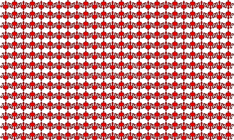 Red repeating pattern stock illustration. Illustration of interweave ...