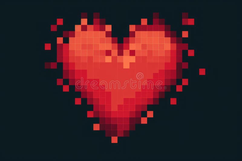 Retro Gamer Heart Stock Illustrations – 468 Retro Gamer Heart Stock ...