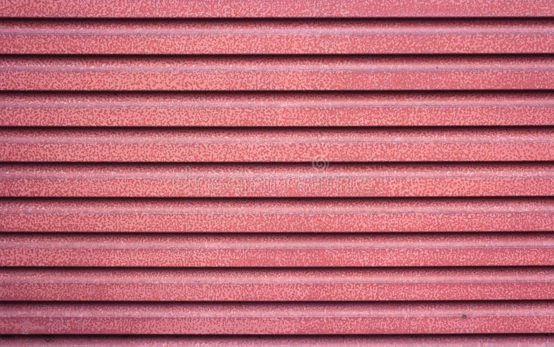 Red ribbed metal texture stock image. Image of exterior - 89308259